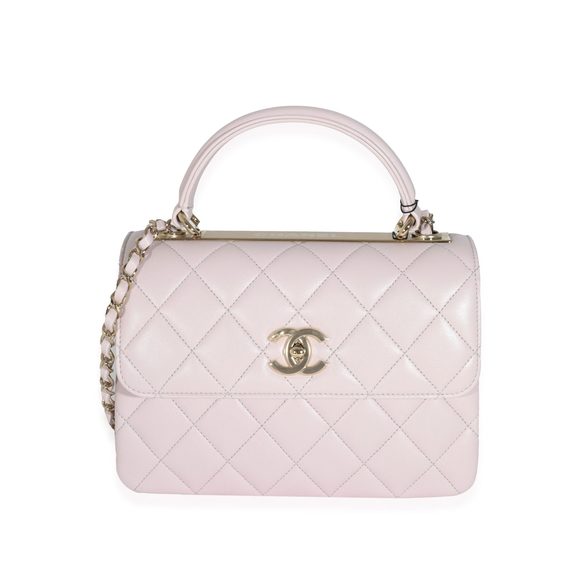 CHANEL | Bags | Chanel 2a Lilac Lambskin Small Trendy Flap Bag | Poshmark